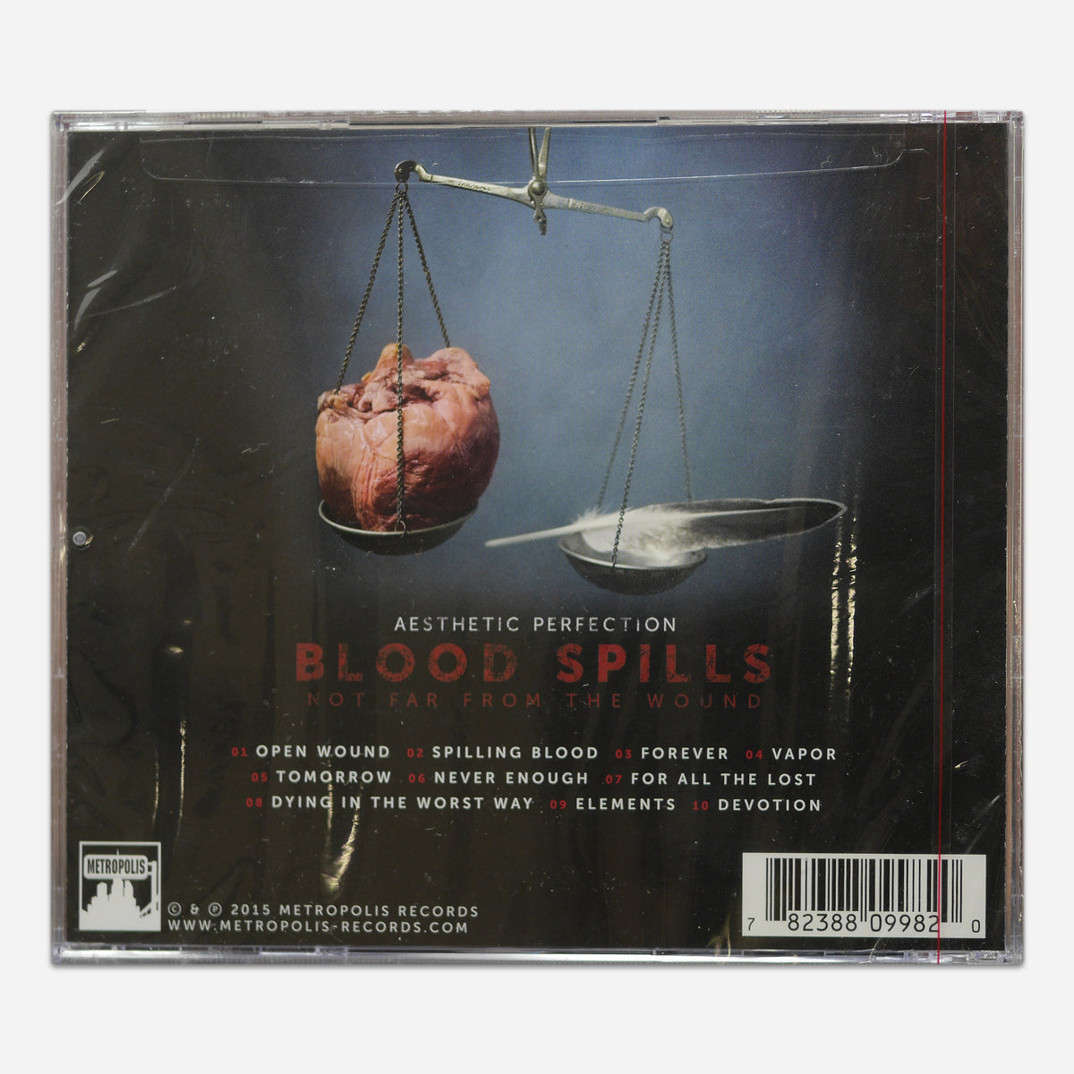 Blood Spills Not Far from the Wound (2015) // CD – Aesthetic Perfection ...